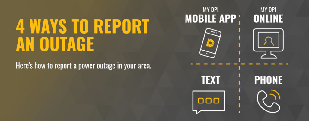 Outage Reporting - Diverse Power